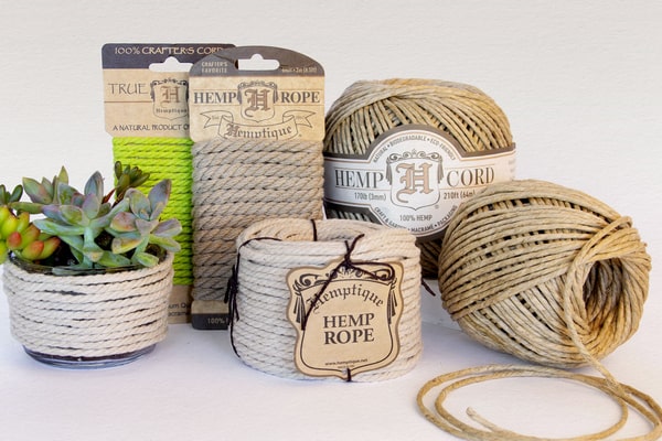 Hemp Cord, Rope, Apparel – Hemp Craft & Macrame Supplies – Hemptique