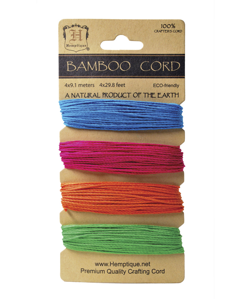 Bamboo Cord Cards – Hemptique