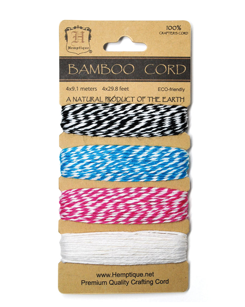 Bamboo Cord Cards – Hemptique