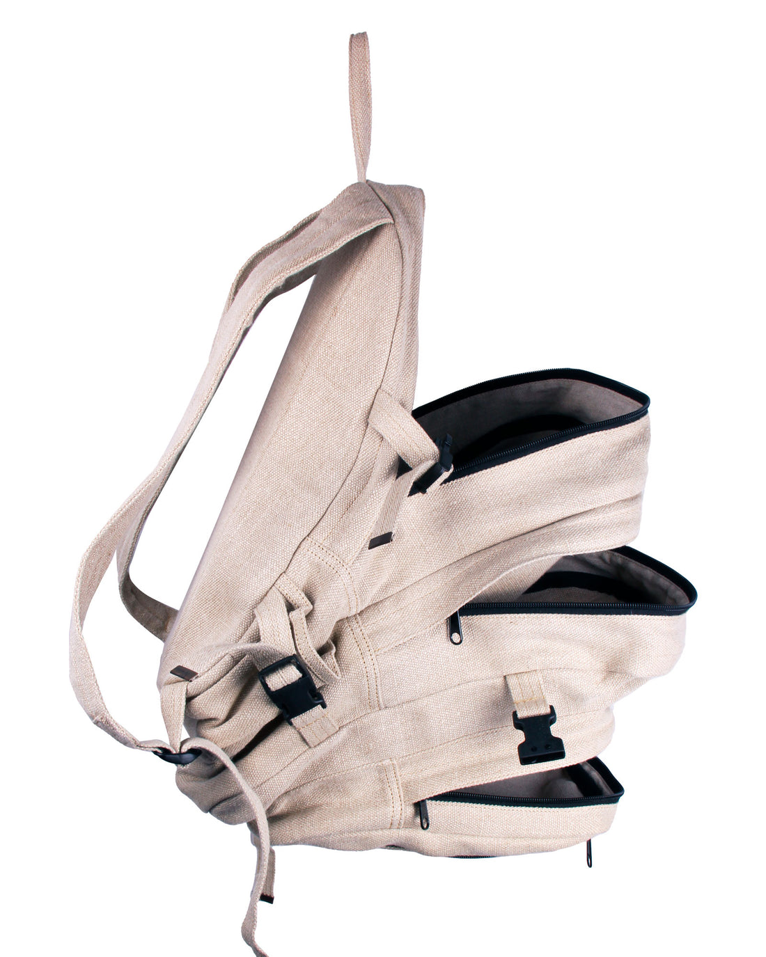 Hemp Backpack Deluxe Trekker - Pure Hemp Backpacks by Hemptique