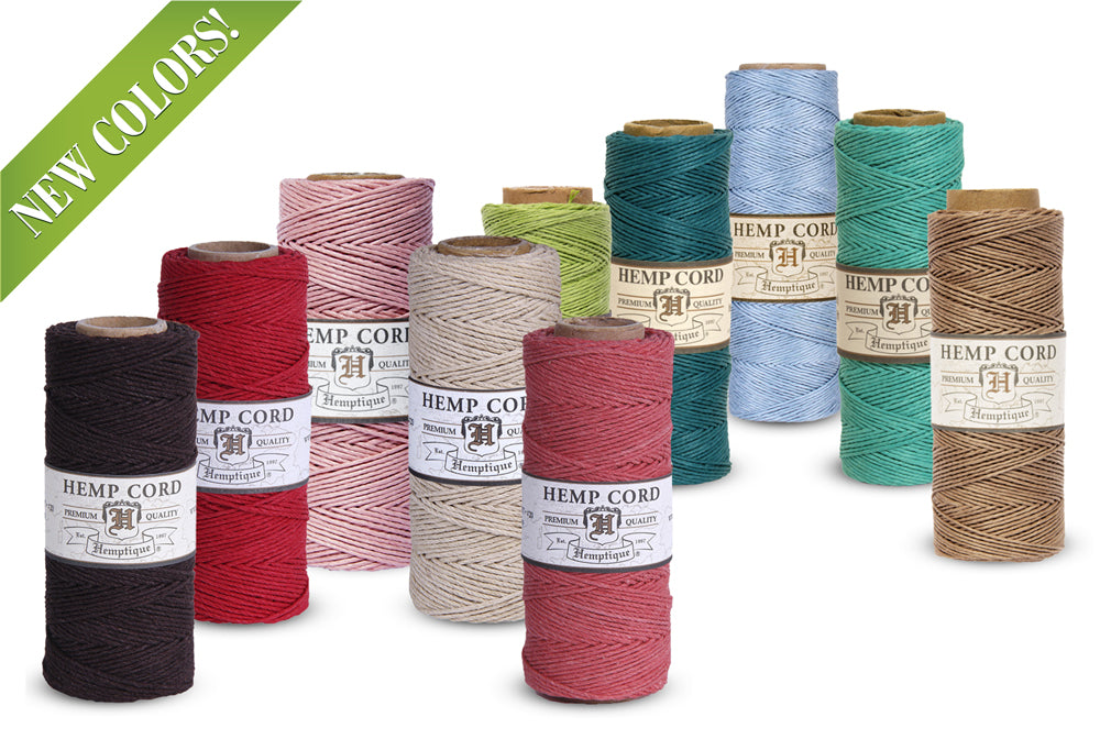 Hemp Cord, Rope, Apparel – Hemp Craft & Macrame Supplies – Hemptique