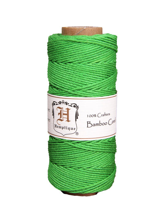 Bamboo Cord Spools - Bamboo Craft String – Hemptique