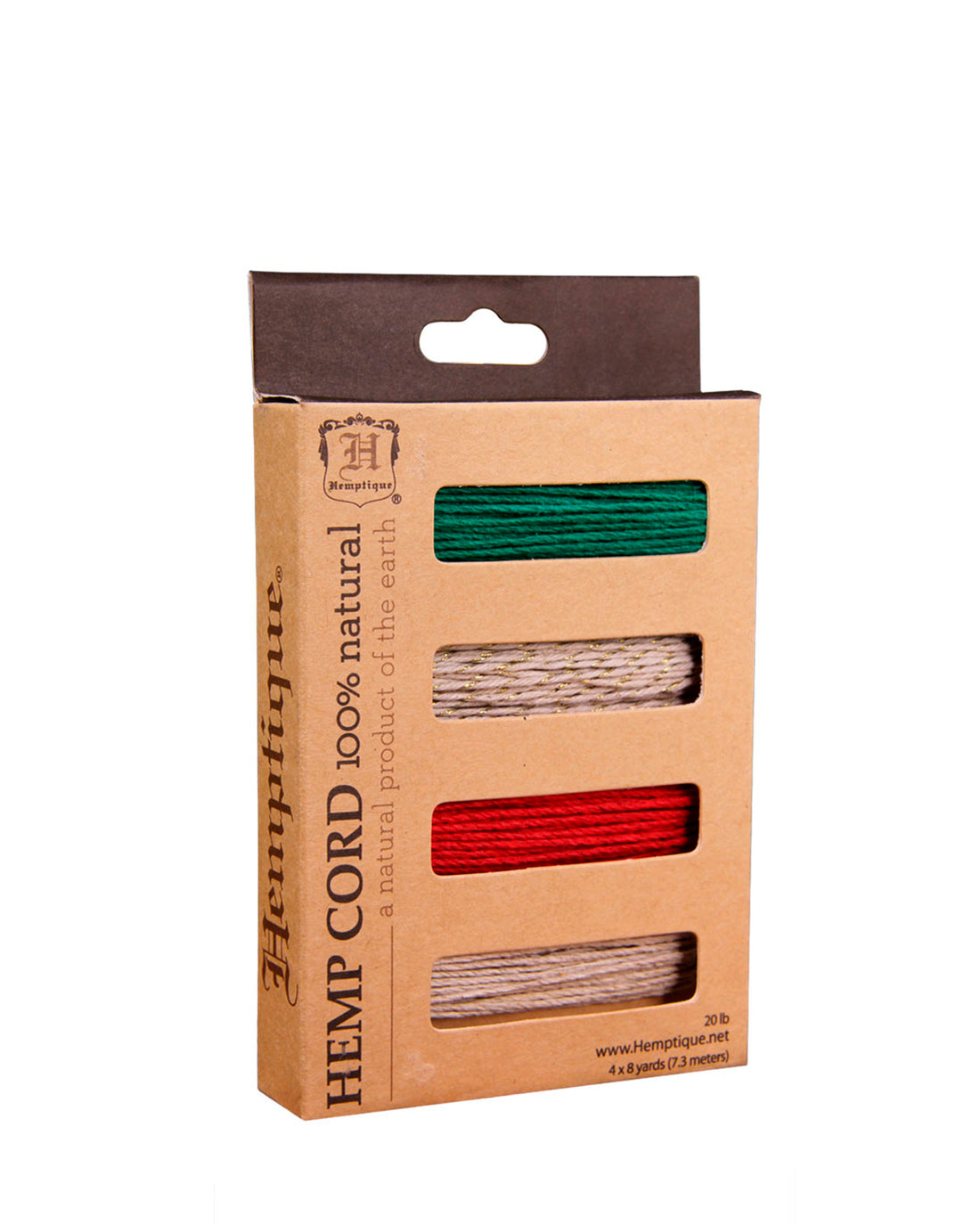#20 Hemp Cord 4-Pack Card Set – Hemptique
