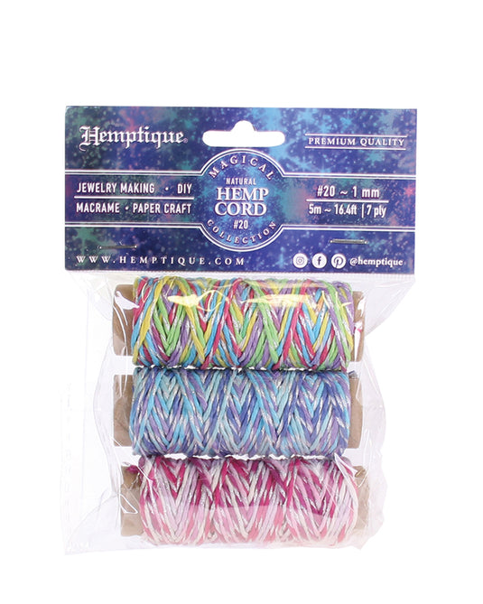 Magical Collection Mini Hemp Spools Pack | Hemptique