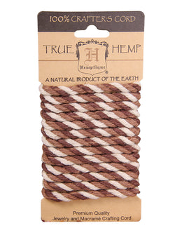 6mm Dyed Twisted Hemp Rope Cards - Hemptique