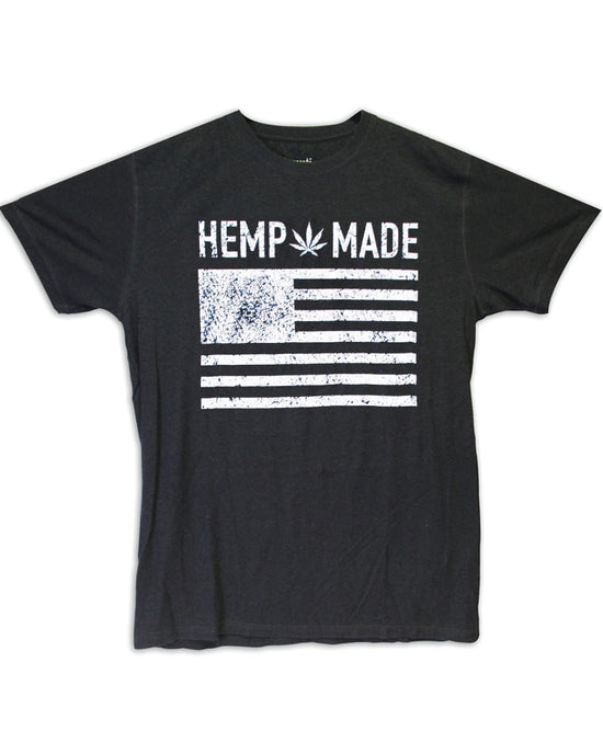 Hemp T-Shirt Printed Hemp-Made Logo - Hemptique