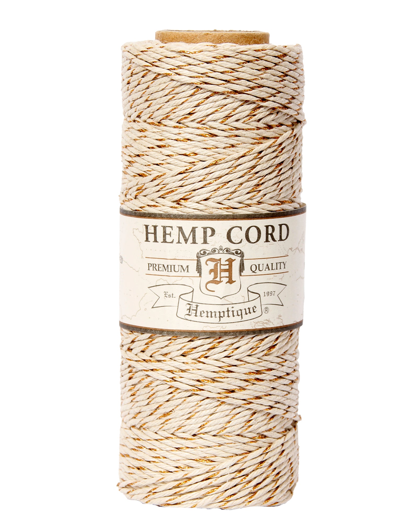 #20 (1mm) Hemp Cord Metallic Spools – Hemptique